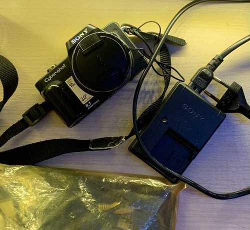 Цифровой фотоаппарат sony DSC-H10 black