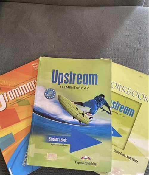 Учебник,рабочая тетрадь, Upstream набор