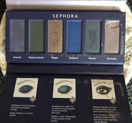 Тени для век sephora