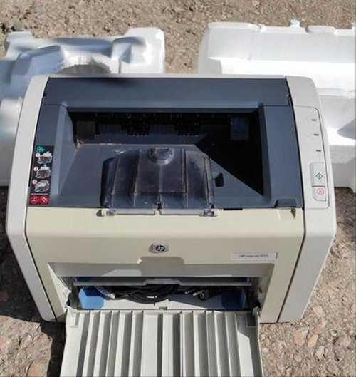 Принтер лазерный HP LaserJet 1022, ч/б, A4