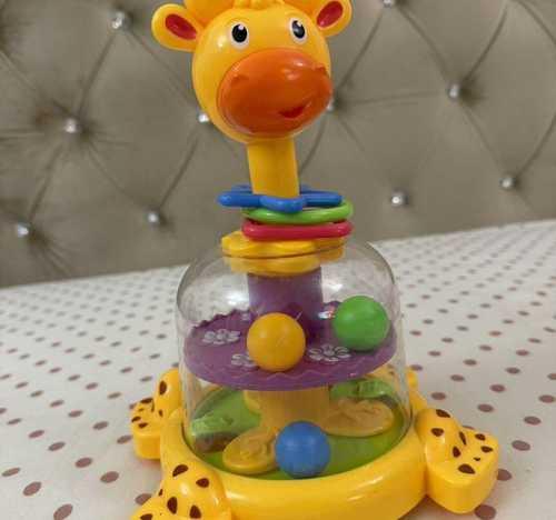 Игрушка жираф юла