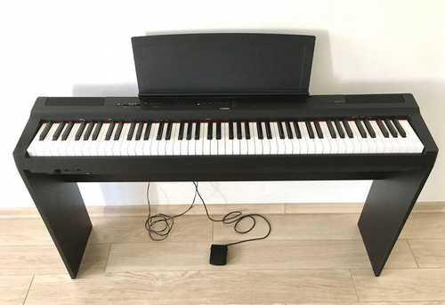 Цифровое пианино Yamaha p-125 (черное)