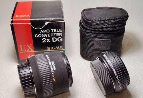 Телеконвертер Sigma 1.4 (на Nikon F)