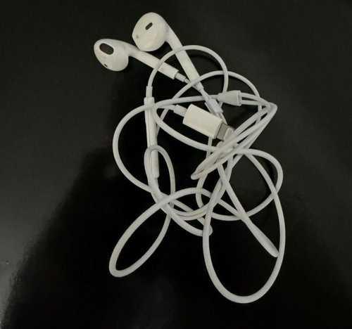 Наушники apple earpods lightning