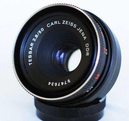 Carl Zeiss Jena DDR Tessar 50 mm f/ 2.8 для M42