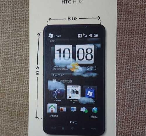 HTC HD2, 512 МБ