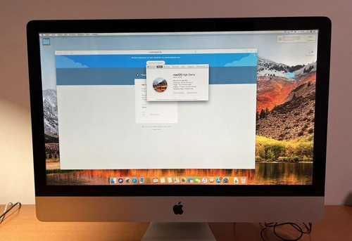 Моноблок apple iMac 27 2010 i5 16gb SSD 256