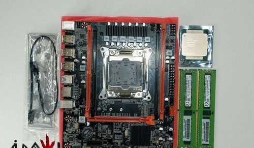 Комплект x99 lga 2011-3, 12 ядер, 16 Gb