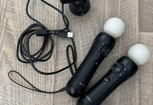 Sony playstation 3 move + камера eye