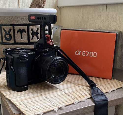 Sony a6700 kit с клеткой