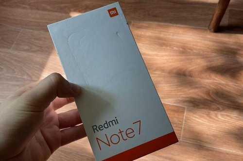 Коробка от телефона Xiaomi Redmi Note 7