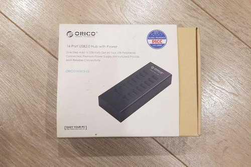 Usb hub orico h1613-u2 16 портов 2.0