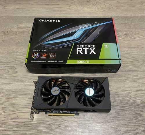 Видеокарта RTX 3060TI 8GB Gigabyte Eagle