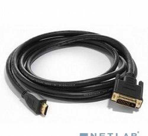 Bion Кабель hdmi-DVI-D 19M/19M, single link, экран