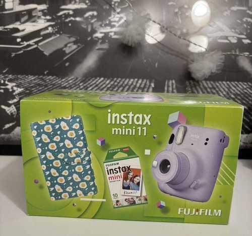 Instax mini 11 фотоаппарат в наборе