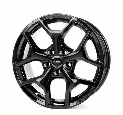 Литые диски 7.5x18 5x108 72 ET39 MAK Liberty Gloss Black