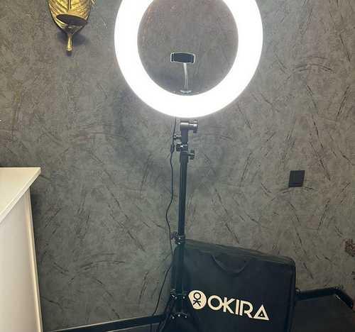 Лампа кольцевая okira LED ring 480 SM 1888 III