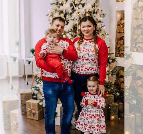 Новогодний family look