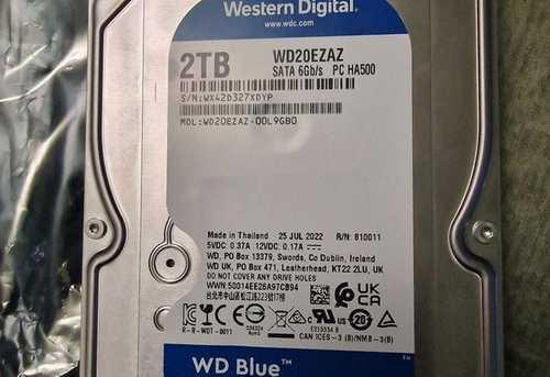 Жесткий диск Western Digital Blue 2 TB (WD20ezaz)