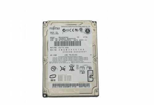 Жесткий диск 2,5" Fujitsu 40 GB IDE MHV2040AH