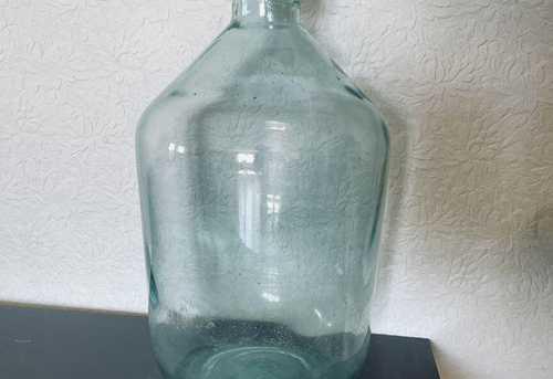 Бутылка на 10 литров СССР с крышкой