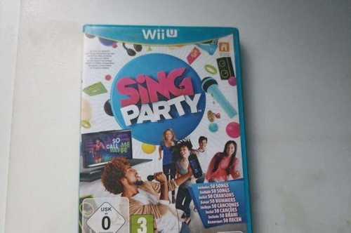 Игра для WiiU "Sing party"