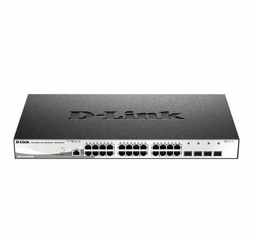 Коммутатор D-Link DGS-1210-28X/ME/B2B, Managed L2 Metro Ethernet Switch 24x1000Base-T, 4x10GBase-X S