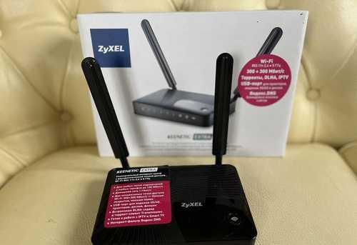 Wi-Fi роутер zyxel Keenetic Extra, черный