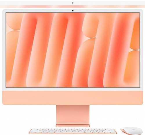 Apple iMac 24" M4 CPU 10-Core, GPU 10-Core, 16GB, 512GB, 2024 Orange MWV93