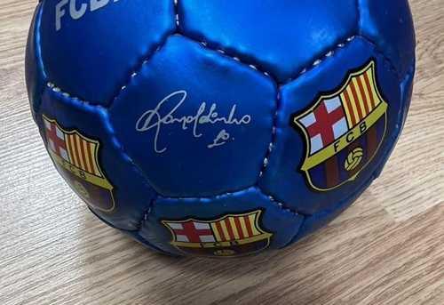 Сувенирный мячик fc barcelona