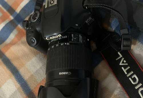 Фотоаппарат зеркальный Canon EOS 550D EF-S 18-135
