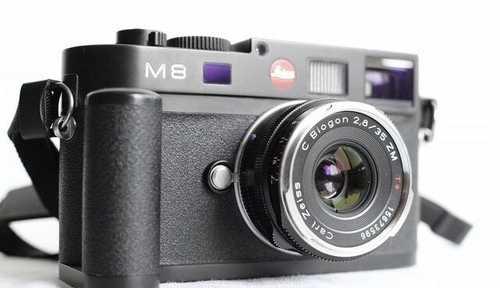 Leica M8 U (M 8.2) + Zeiss biogon и допы