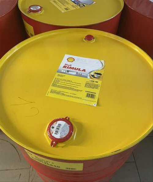 Масло моторное Shell Rimula R4 X 15W-40 минеральн
