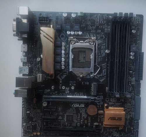 Материнская плата Asus h170m-plus