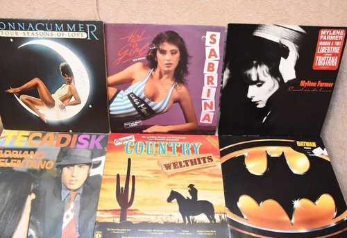 Mylene Farmer, Batman, Sabrina, Cash, Tikaram LP