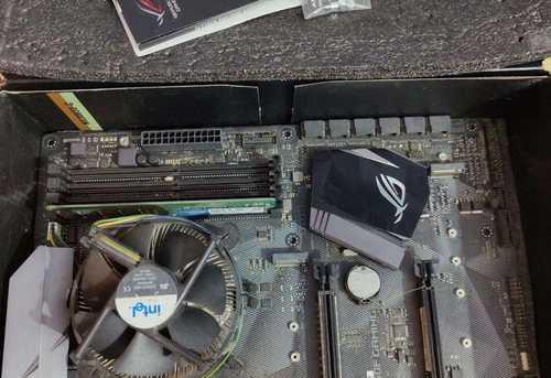 Плата asus ROG strix B250F gaming