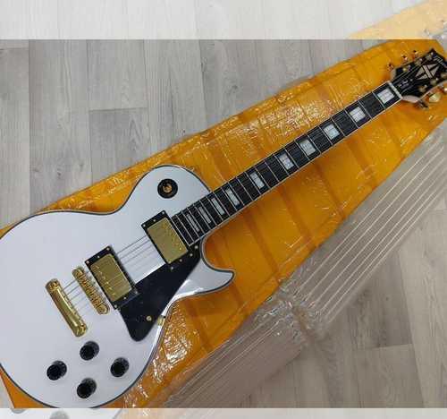 Электрогитара Gibson Les Paul Custom White реплика