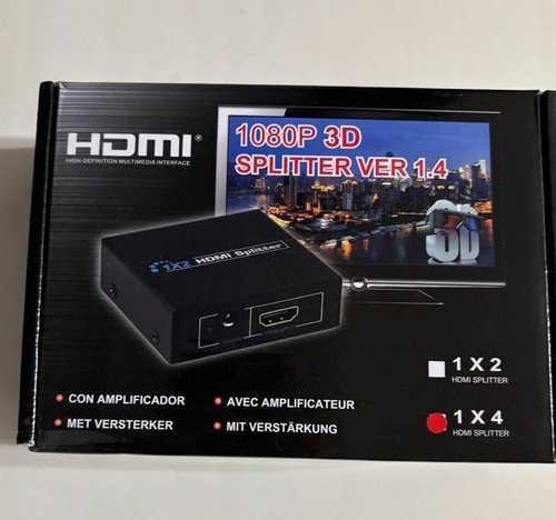 Разветвитель hdmi сплиттер 4k