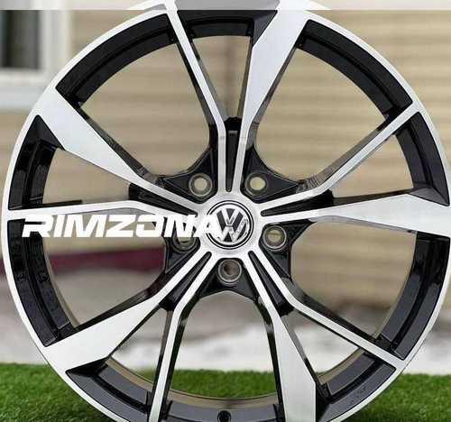 Литые диски в стиле Volkswagen R18 5x112 ave