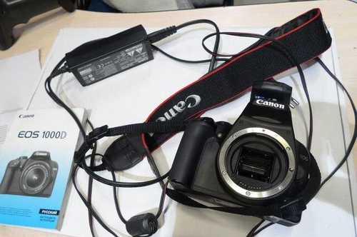Фотоаппарат Canon EOS 1000D с объективами