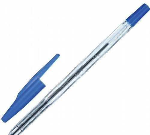 Ручка шариковая неавтоматическая Attache Slim синя