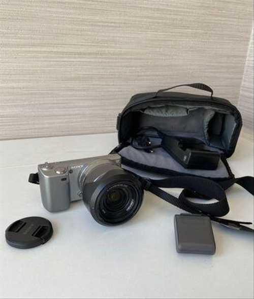 Фотоаппарат Sony NEX-5, объектив SEL1855