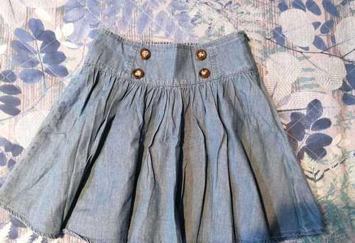 Юбка джинсовая для девочки Finn Flare 128 рост