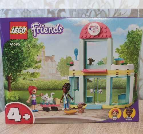 Lego Friends 41695 "Вет. клиника" новый набор