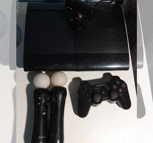 Игровая приставка ps3 super slim