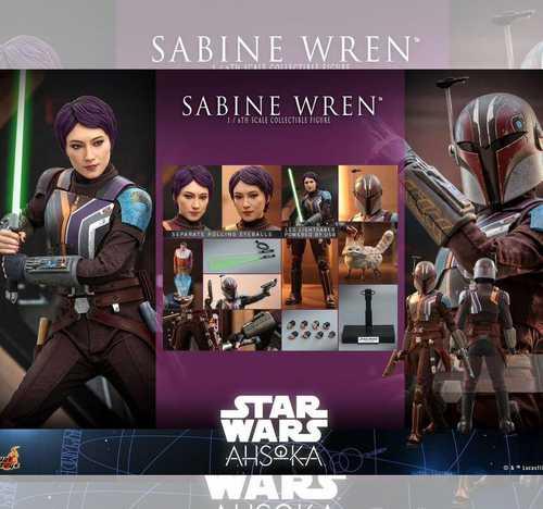 Hot toys TMS111 Star Wars Ahsoka Sabine Wren