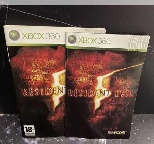 Комплект Resident Evil 5 Xbox 360