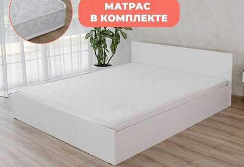 Кровать двуспальная 180х200 с матрасом