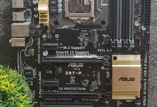 Asus Z97-P 1150 сокет