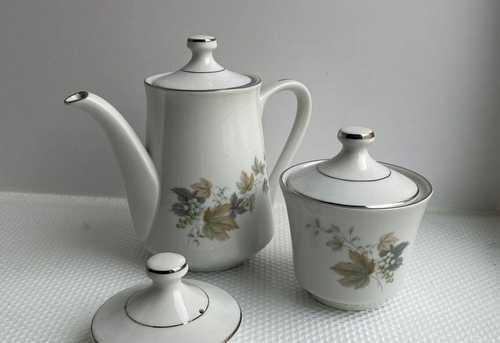 Японский фарфор чайный сервиз Rose China Noritake